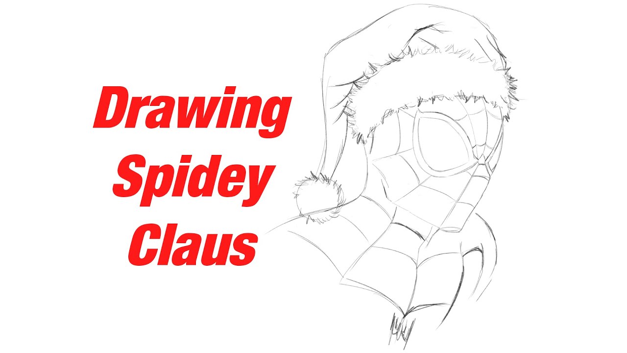 MERRY CHRISTMAS | Drawing Spidey Claus - YouTube