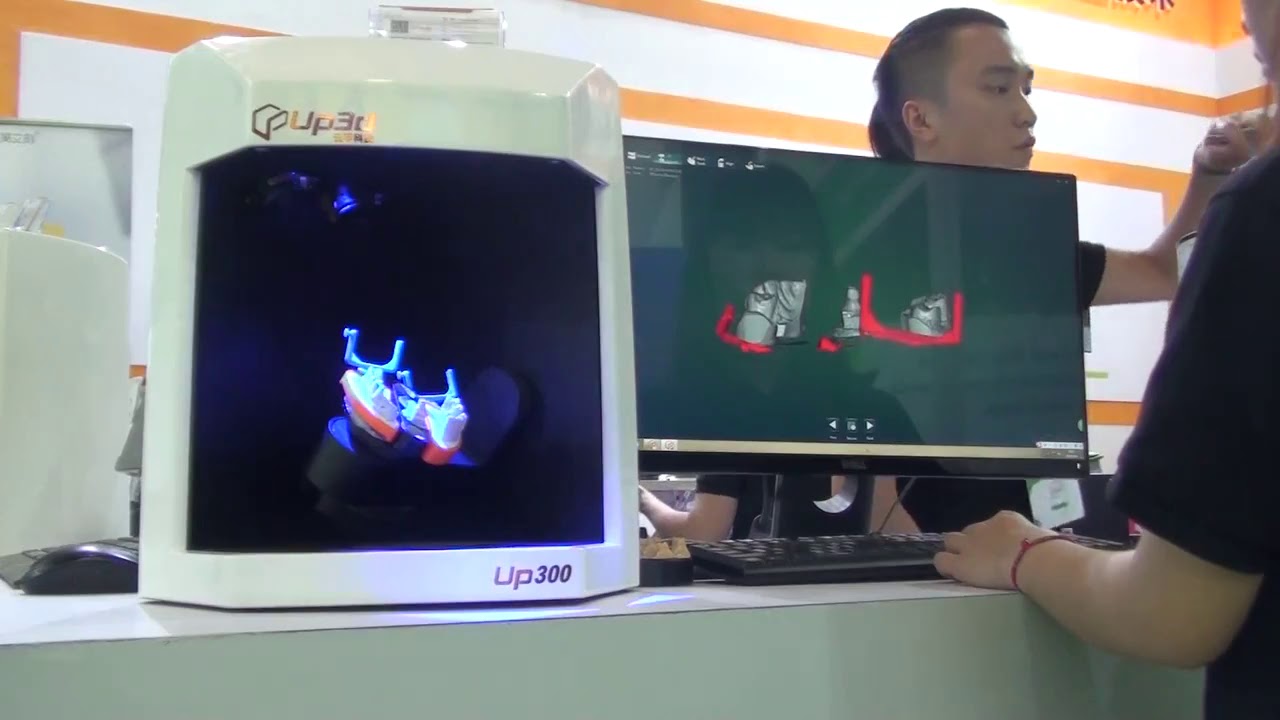 UP300 - 3D сканер стоматологический | UP3D (Китай) - YouTube