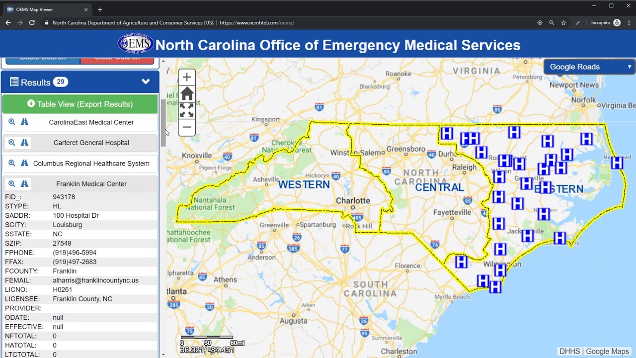 Advanced Search with OEMS Map Viewer - YouTube