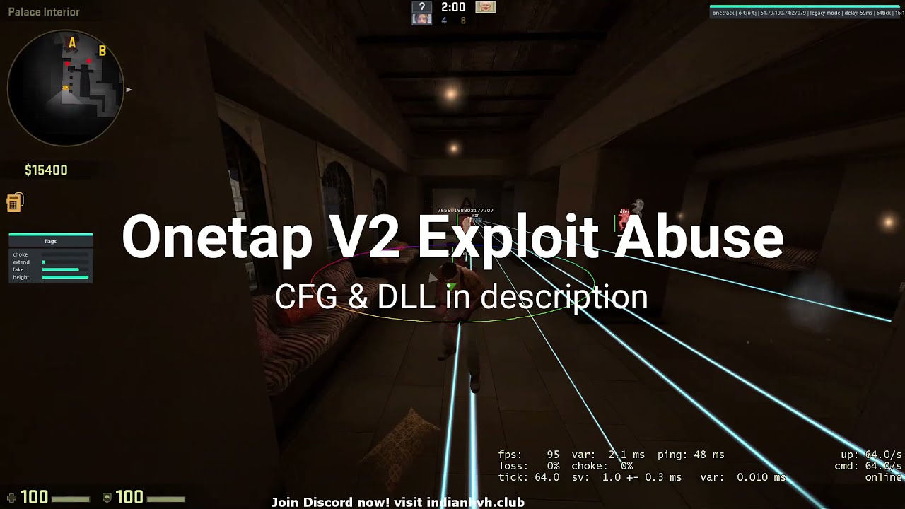 You Backtrack = You Die 💀 (2018 csgo hvh ft. onetap v2) // Free CFG and DLL in Description - YouTube