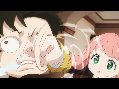 Anya, Damian'a yumruk atıyor | Spy x Family