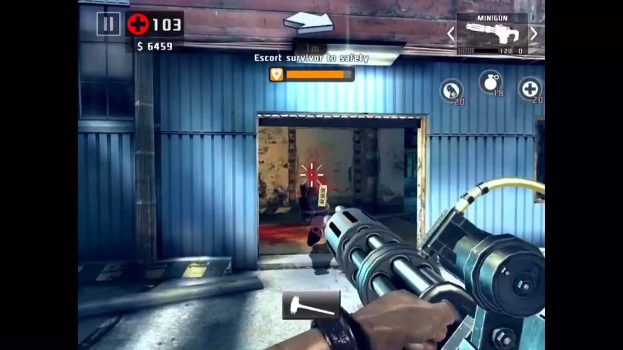 Dead Trigger 2: Minigun! - YouTube