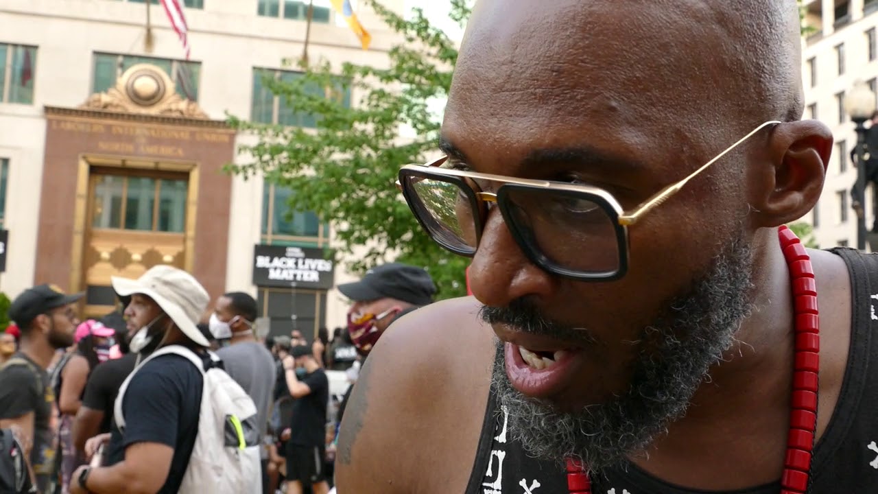 Chronicle Vision captured Kymone Freeman, WE-ACT Radio speaking about ...