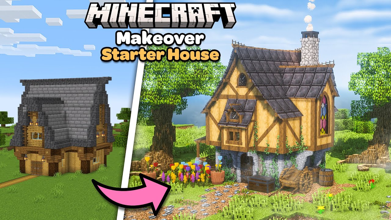 I Upgraded This Minecraft Survival House in INSANE Detail - YouTube