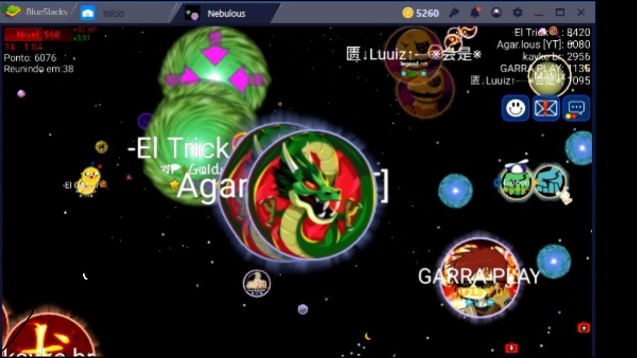 Tricks, Double, split running.. Meus melhores momentos jogando Nebulous 2018 - YouTube