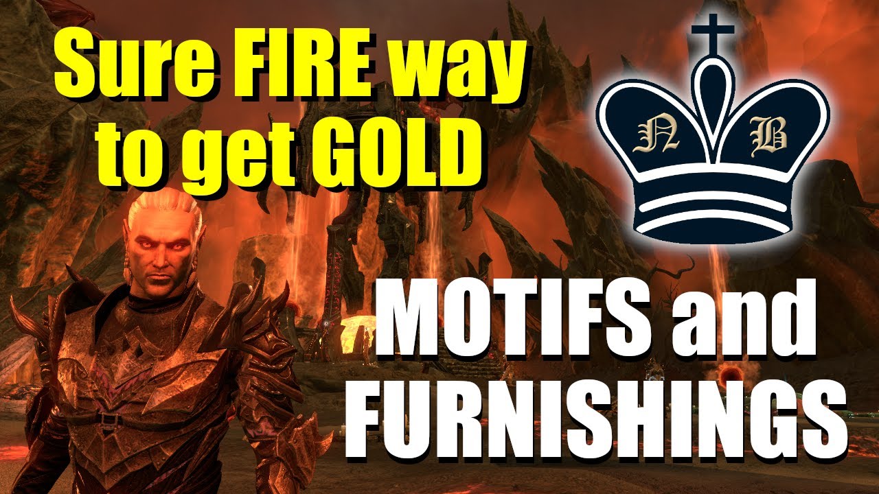 ESO - Make gold, level up, get weapons, armor, motifs, and furnishings ...
