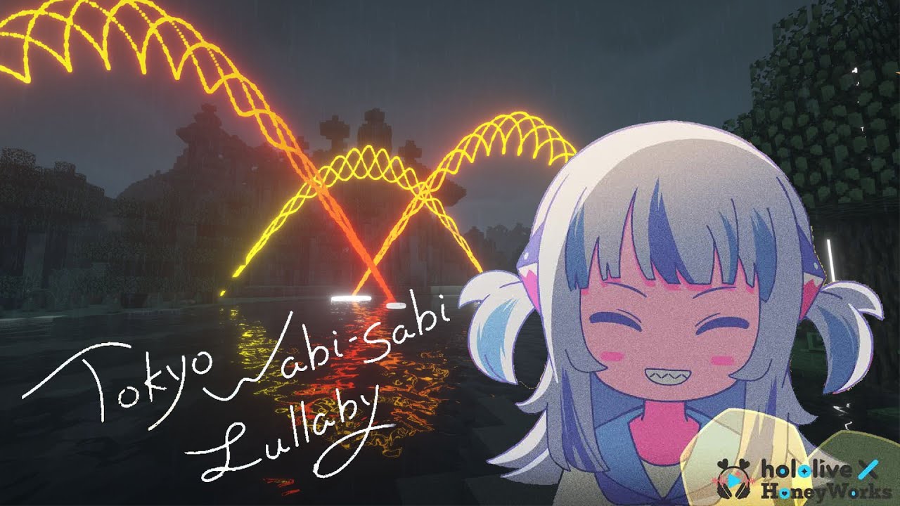 【4K Minecraft】 Tokyo Wabi-Sabi Lullaby - Gawr Gura 【Hololive】 - YouTube