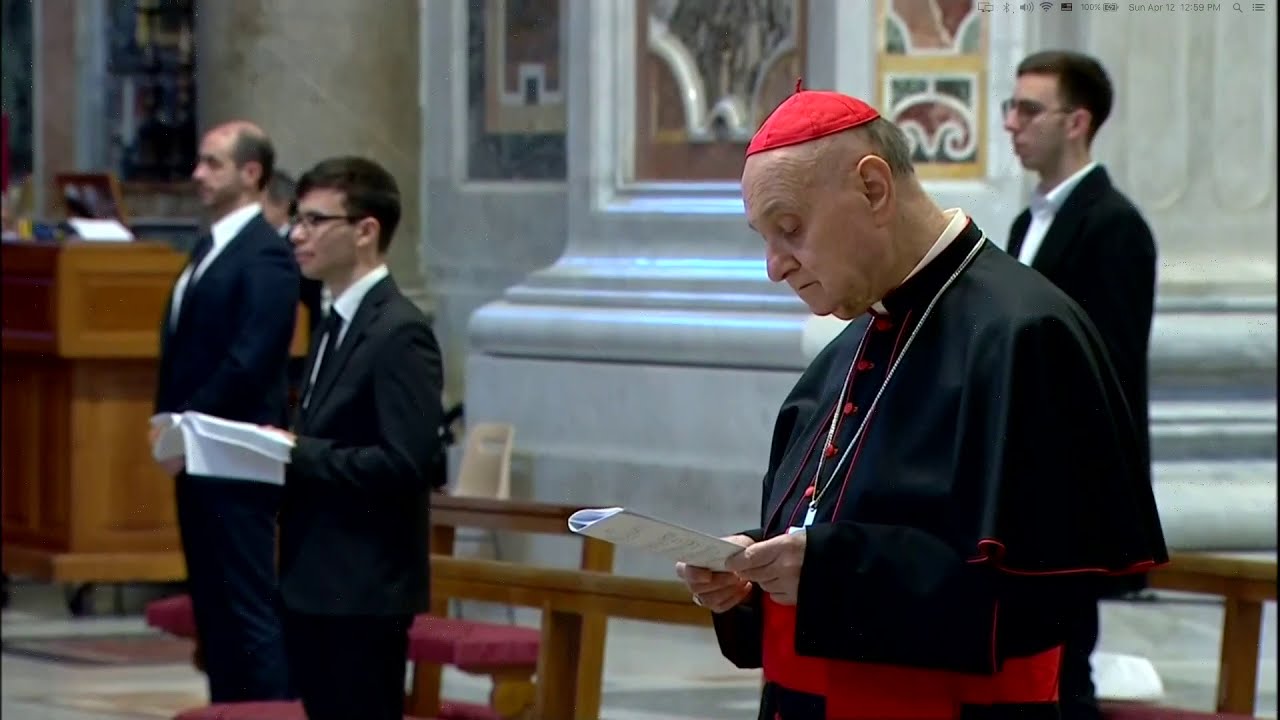 EASTER SUNDAY MASS | POPE FRANCIS | VATICAN LIVE | HOLY WEEK 2020 - YouTube