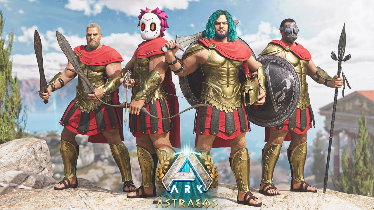 Beginning Our New Adventure on a Greek Island! | ARK Astraeos [Episode ...