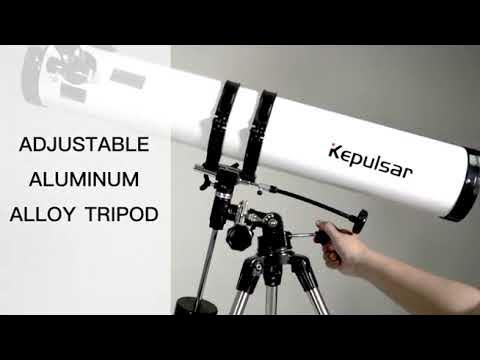 ESSENWI 114EQ Newtonian Telescope for Adult Astronomy - YouTube