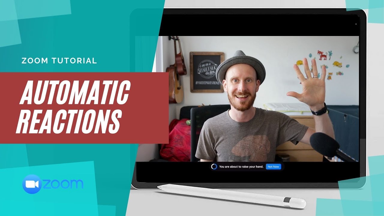 Automatic Reactions on Zoom (without clicking anything) - YouTube