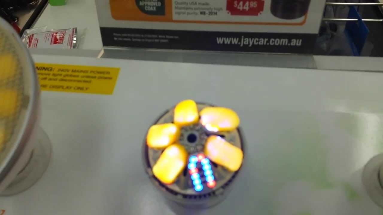 Remote phosphor LED "bulbs" - YouTube