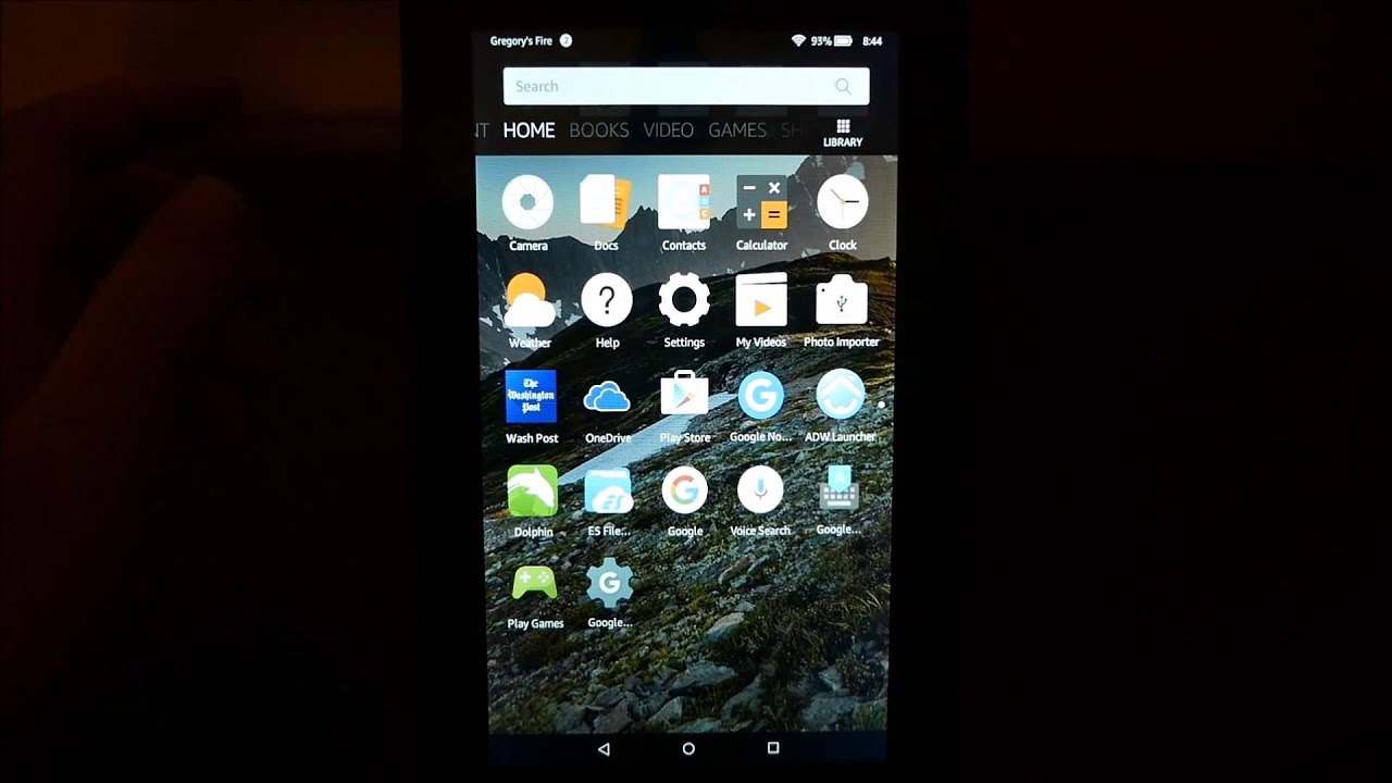 $50 Amazon Fire Tablet - How to Change to the Google Keyboard - YouTube