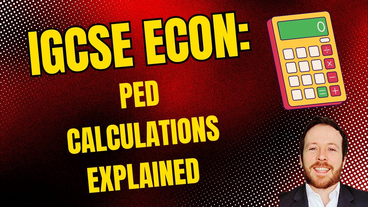 IGCSE Economics | Price Elasticity of Demand (PED) Calculations ...