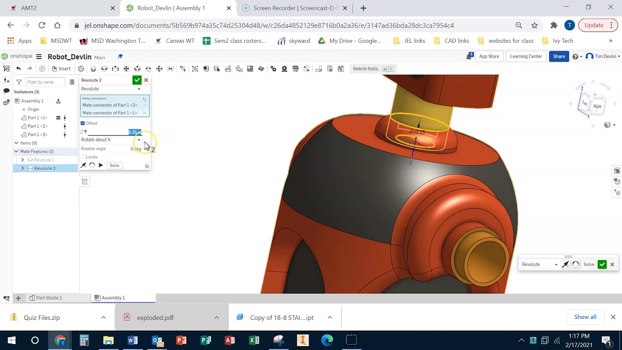 Robot Assembly - Onshape - YouTube