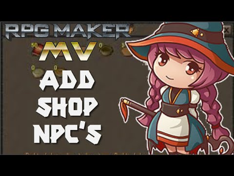 RPG Maker MV Tutorial: Add Shop NPC's! - YouTube