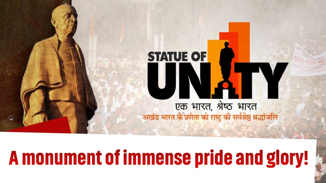 The Statue of Unity - A monument of immense pride and glory! - YouTube