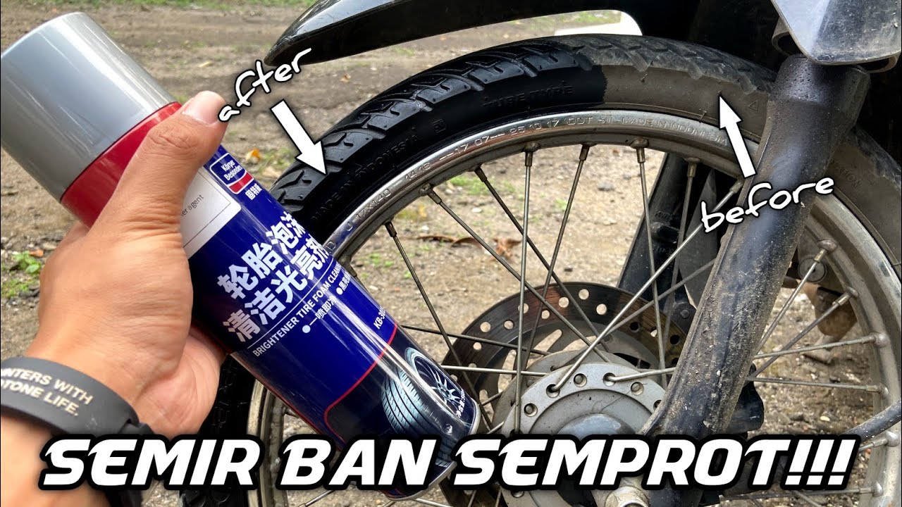 TINGGAL SEMPROT BAN LANGSUNG KINCLONG‼️ - YouTube