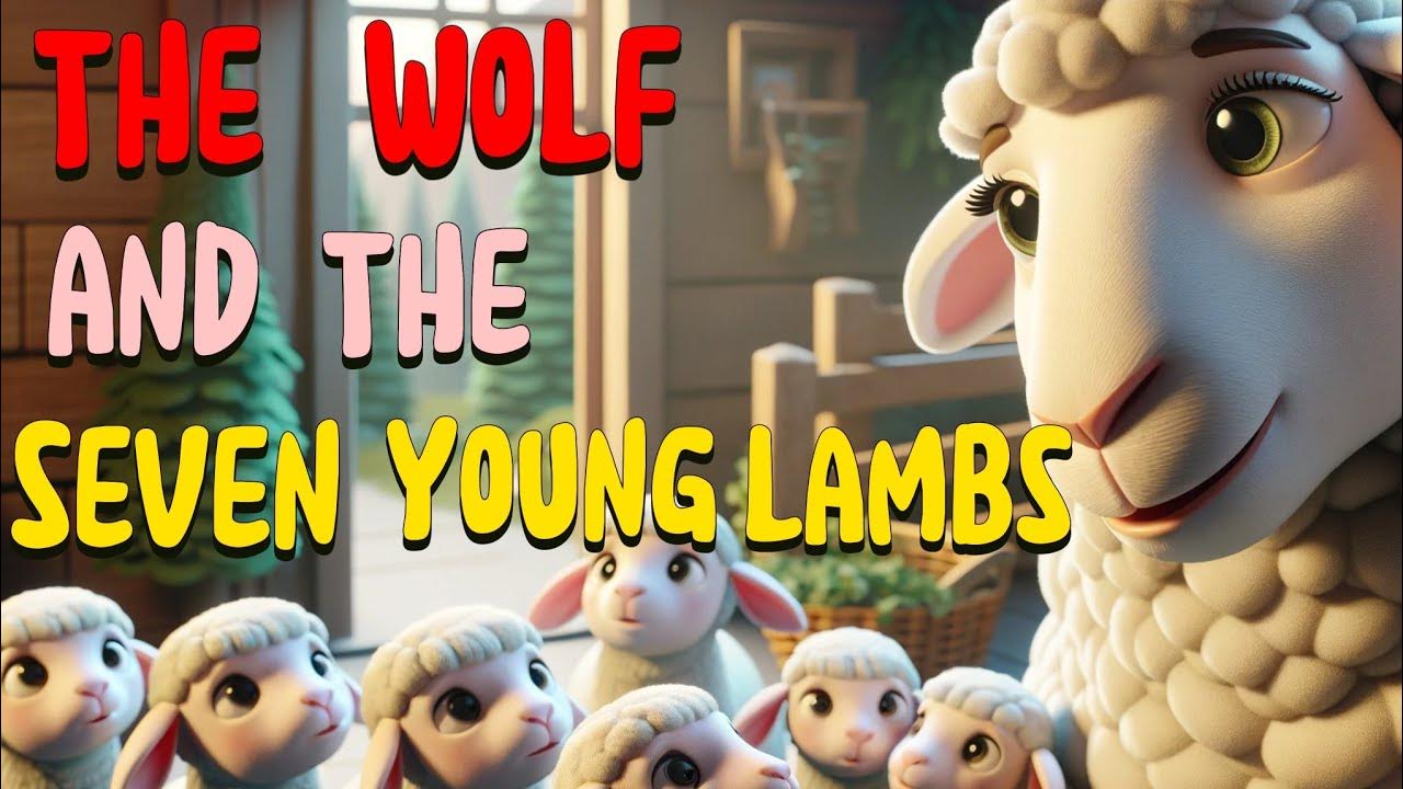 [Children's Fairy Tales] The Wolf and the Seven Young Lambs #story # ...