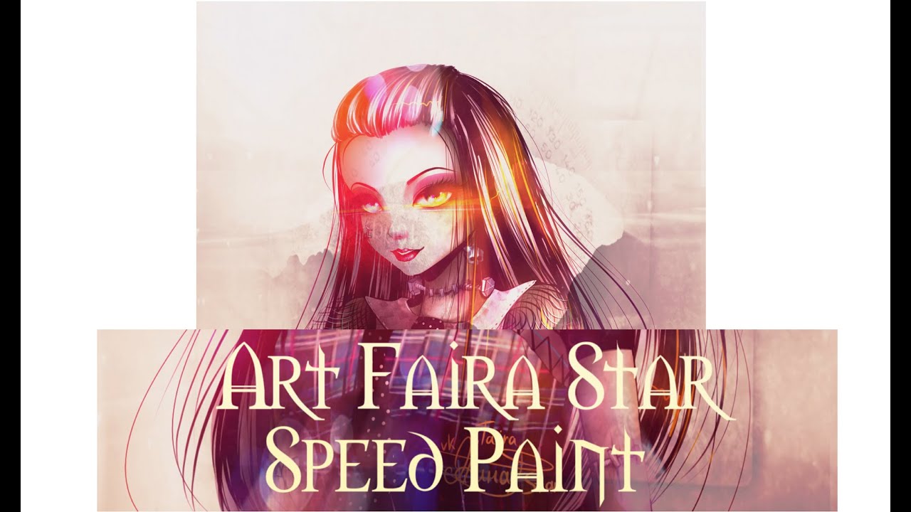 Art Monster High | Speed Paint #16 - YouTube