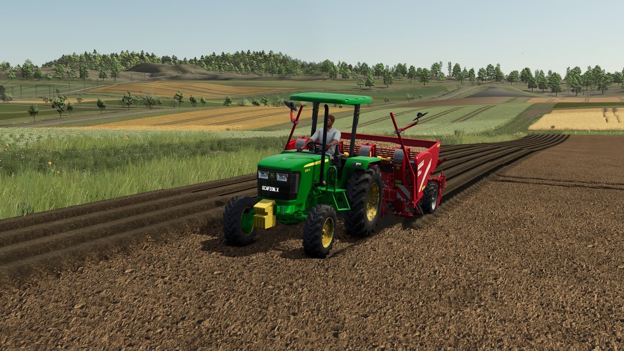 snow runner tractor mod BEST TRACTOR GAME - YouTube