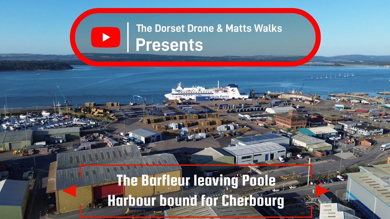 Where Steel meets Sea - The Barfleur gracefully leaves Poole Harbour in ...
