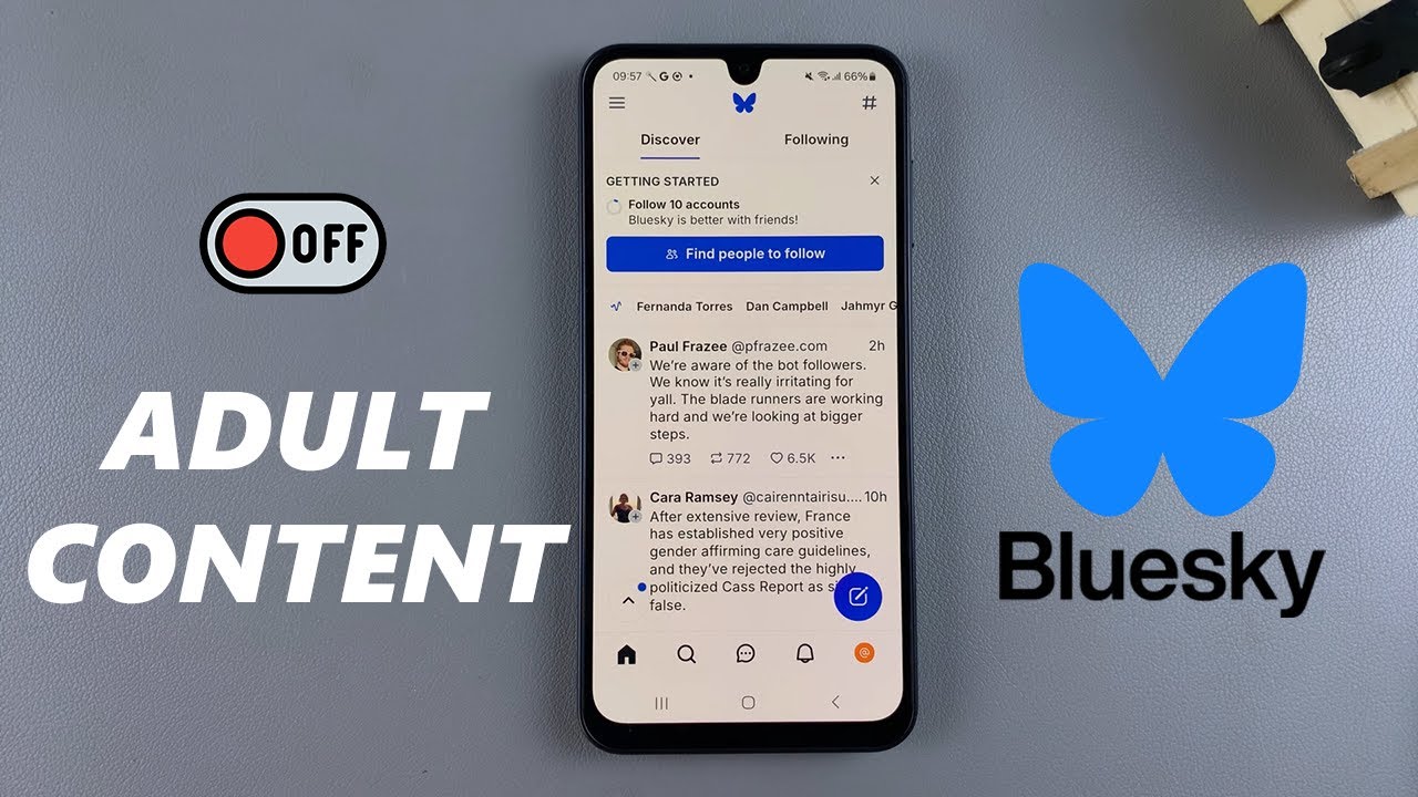 How To Turn Off Adult Content On Bluesky - YouTube