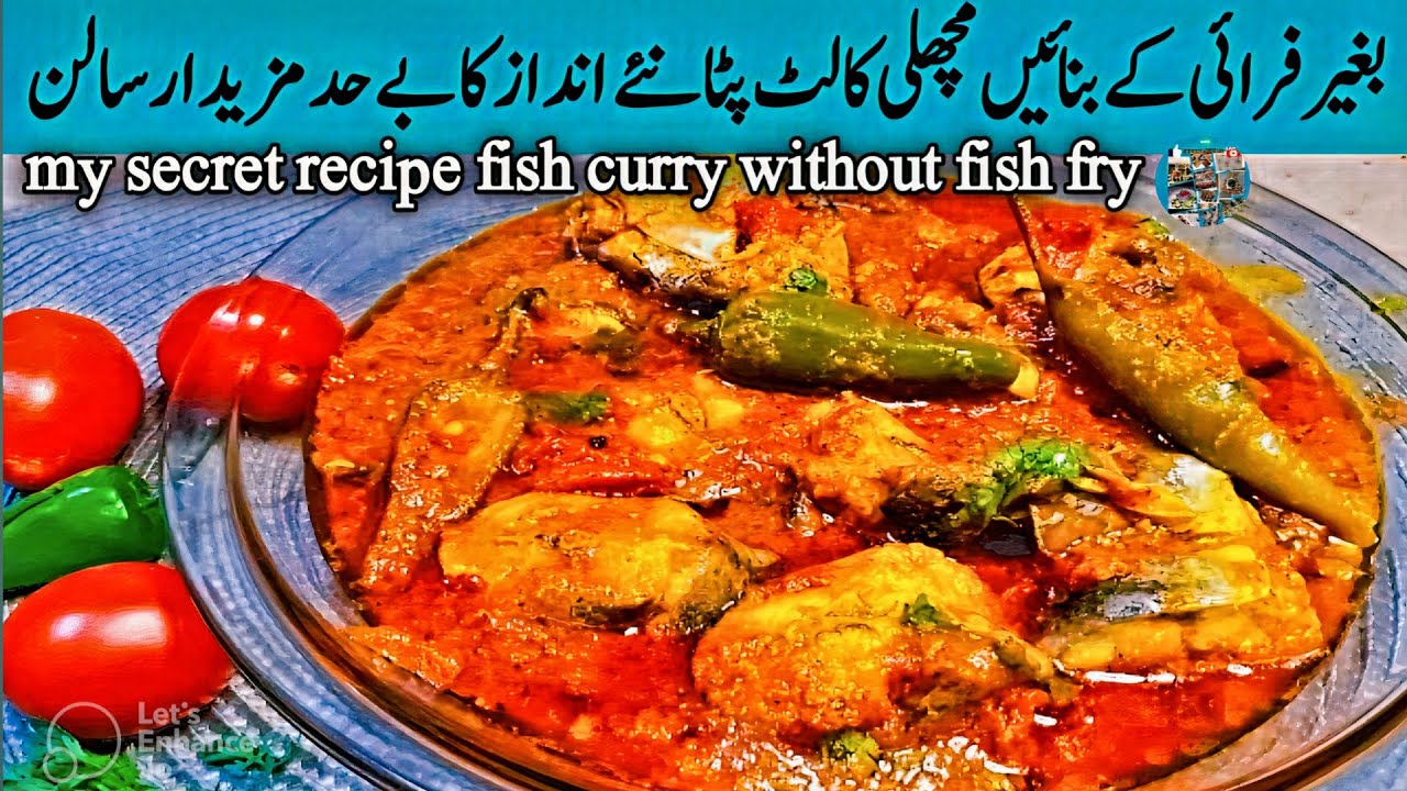 Fish curry recipe sumroze kitchen|singhara fish curry|fish curry ...