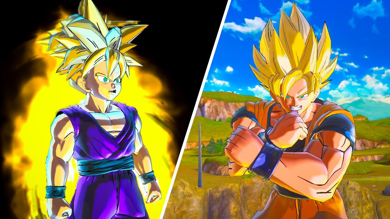 Son Goku Mastered Super Saiyan & Gohan First Time Super Saiyan 2 - YouTube