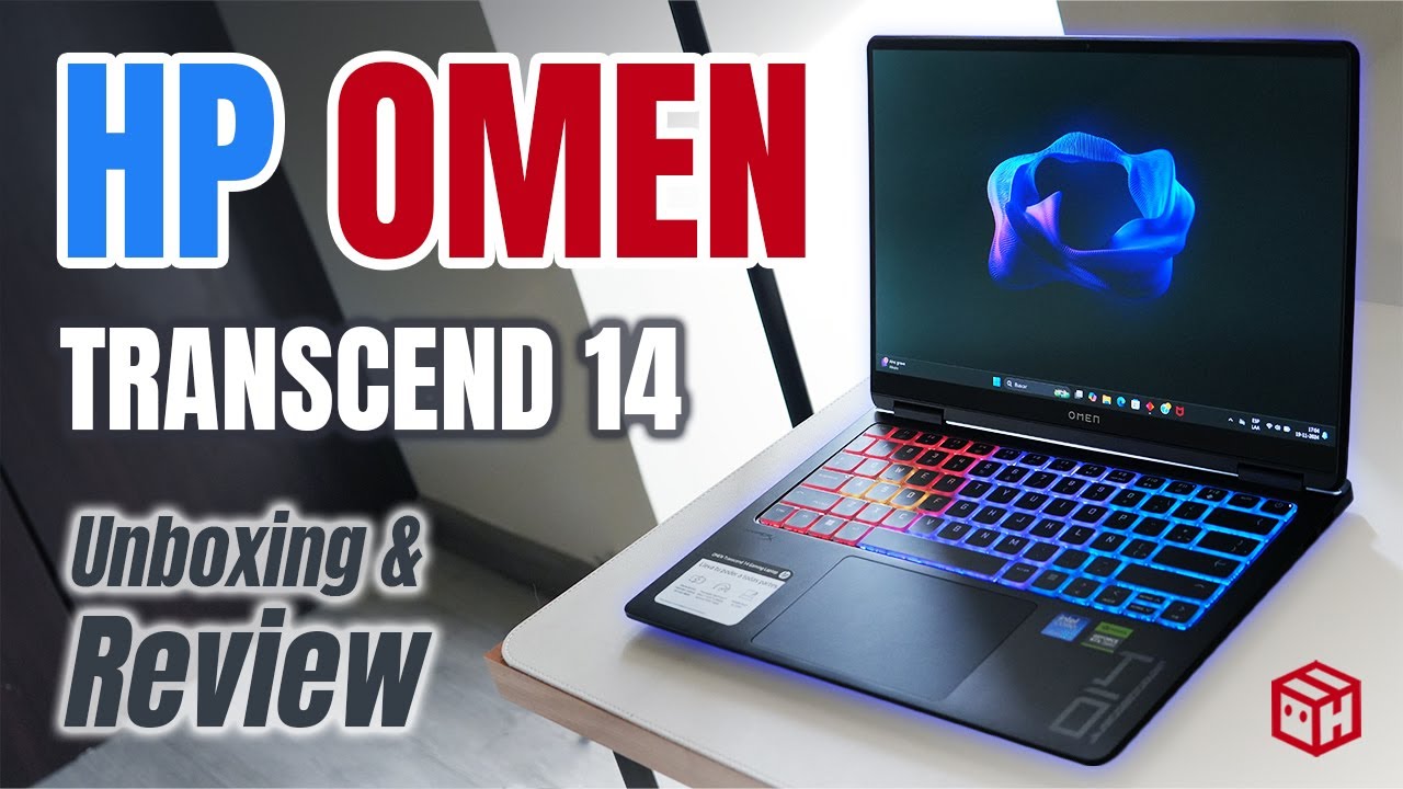 HP Omen Transcend 14 | Review | Potencia a todas partes - YouTube