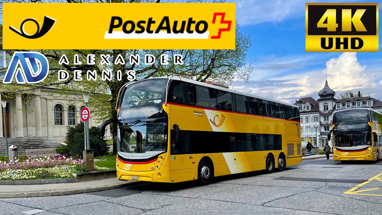 [PostAuto Switzerland: 121 Heiden to Engelburg via Speicherschwendi ...