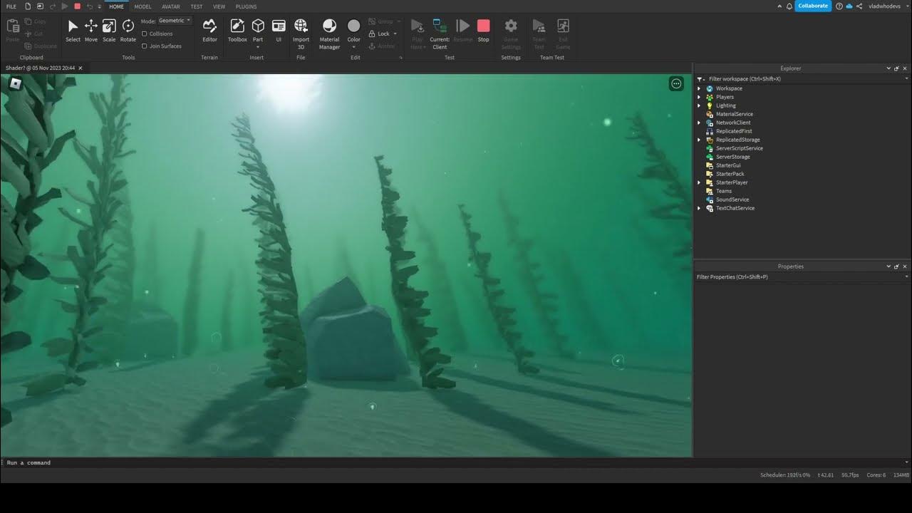 Underwater Environment | Roblox Studio - YouTube
