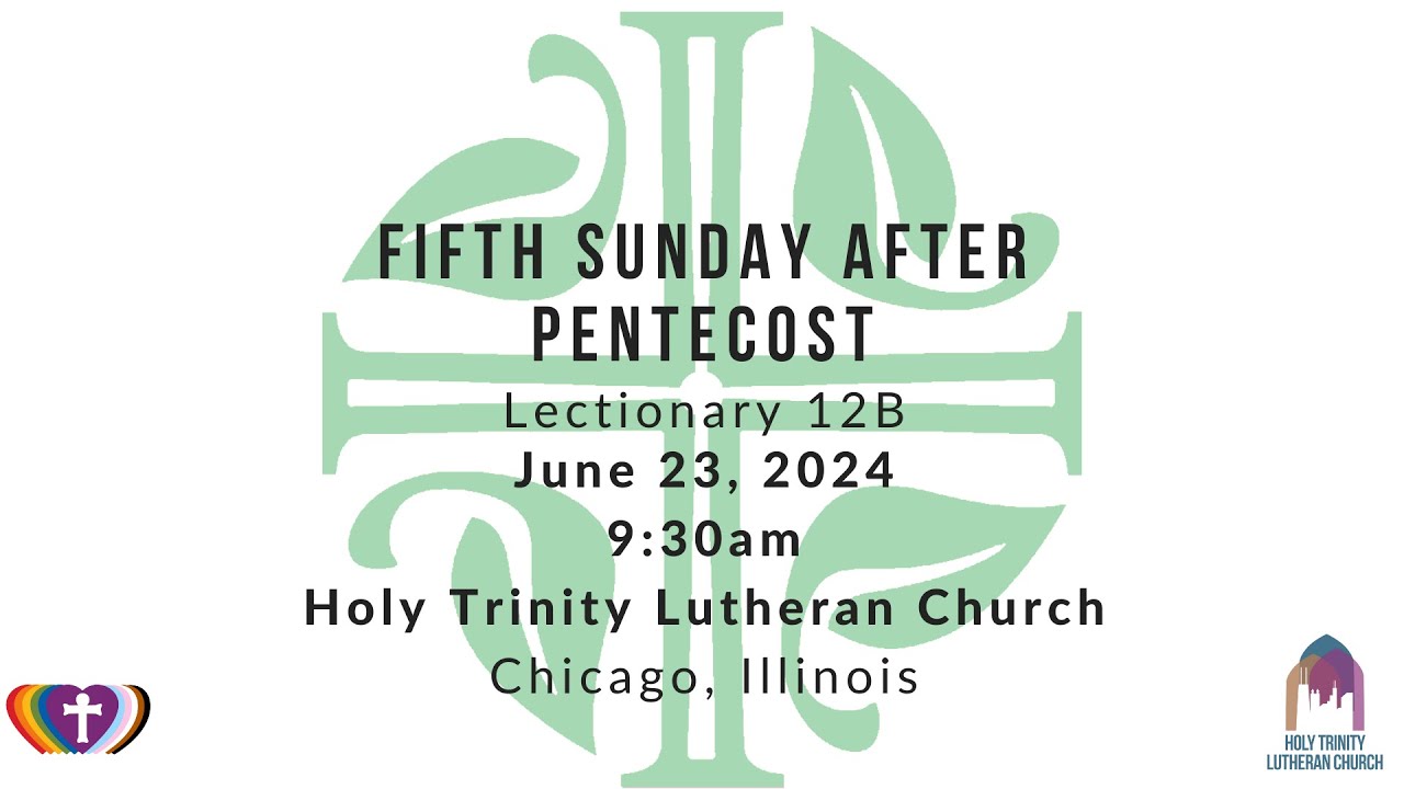 HTLakeview Online Liturgy: Fifth Sunday after Pentecost - YouTube