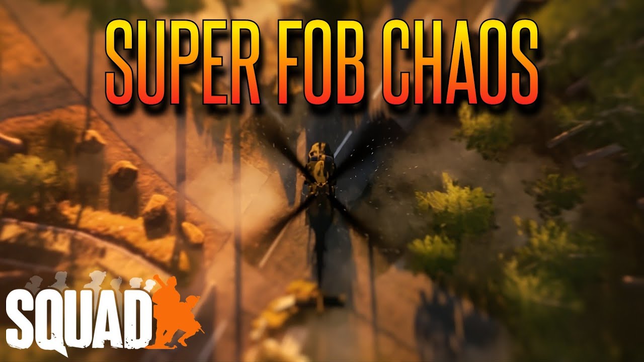 Flying Into Super FOB Friday Chaos | SQUAD UE5 | - YouTube