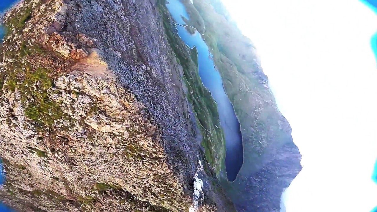 crib goch, sunset ridge fpv - YouTube