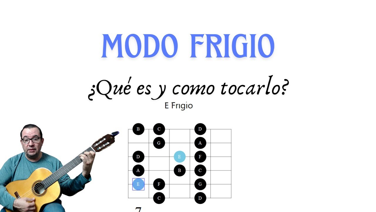 ¿Qué es el modo FRIGIO y cómo tocarlo? - YouTube