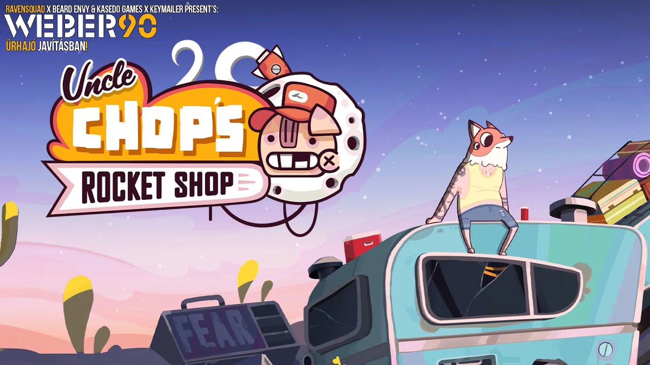 Uncle Chop's Rocket Shop - Űrhajó javításban! (Első Láttásra!) - YouTube
