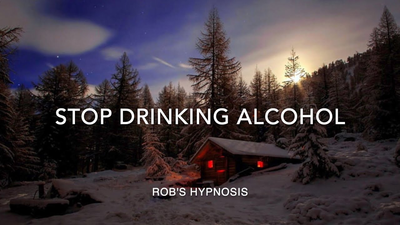 END ALCOHOL ADDICTION while sleeping? | Sleep Hypnosis To Stop Drinking ...