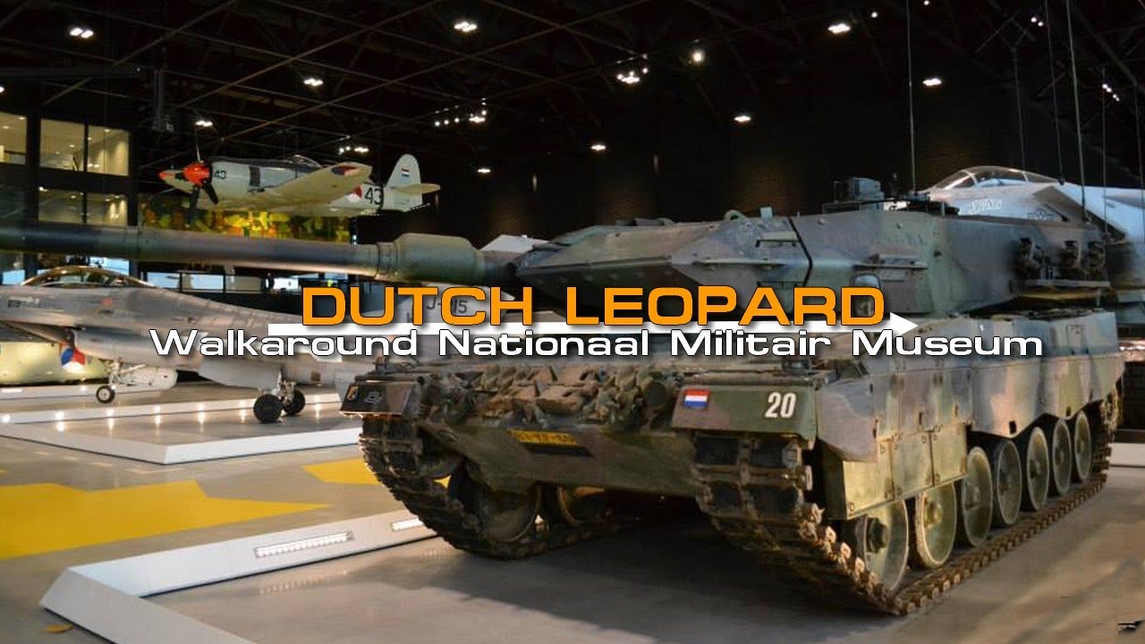 Dutch Leopard 2A6 walkaround Nationaal militaire museum Soest the ...