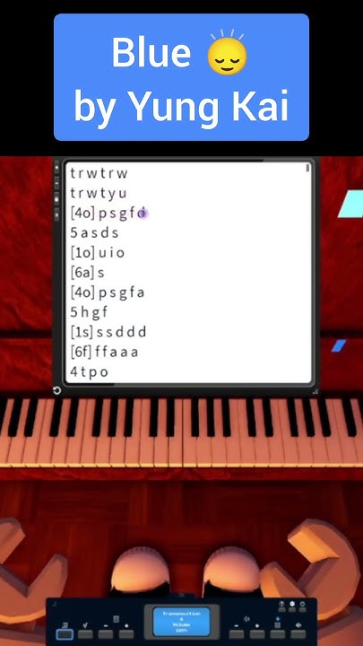 Yung Kai - Blue [Intro] (Easy Roblox Piano Tuto) - YouTube