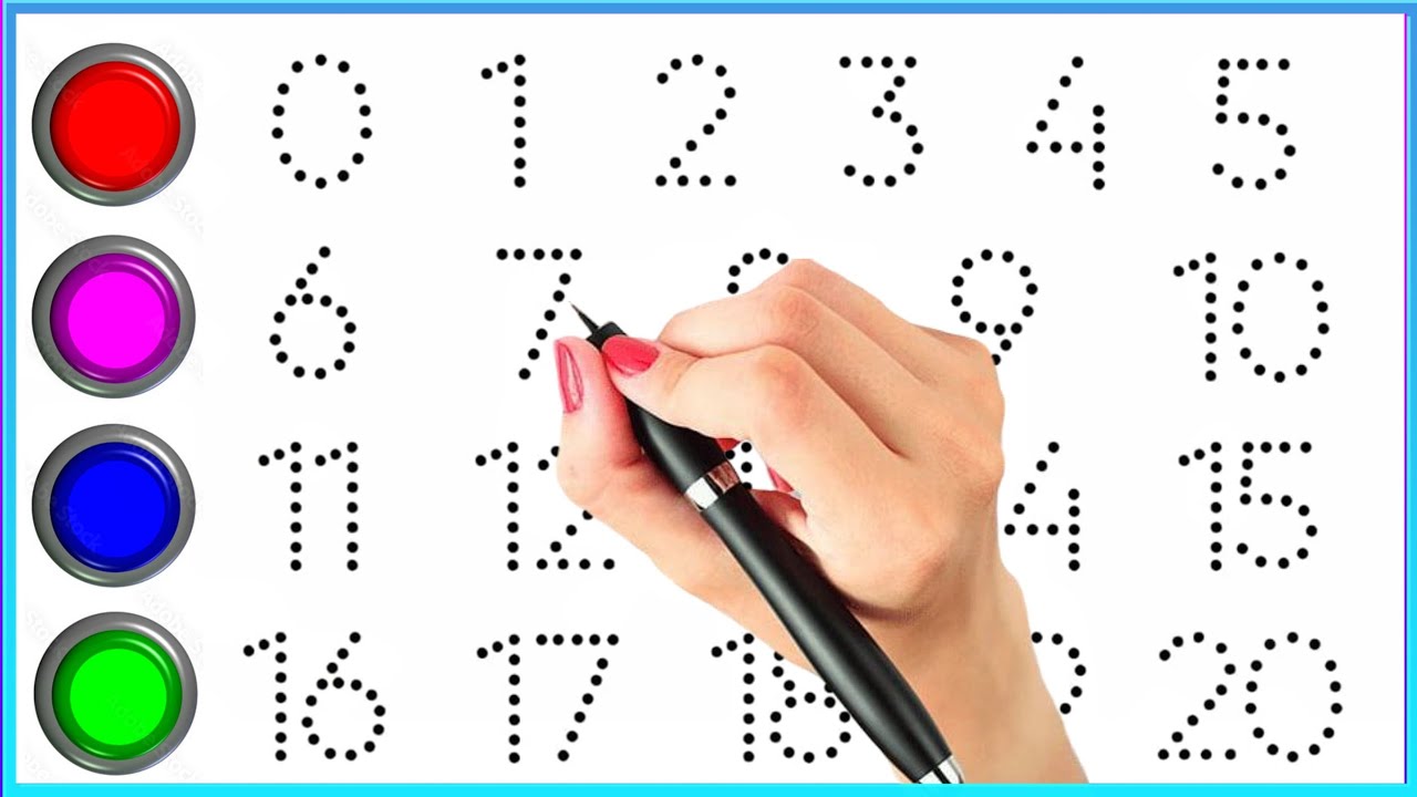 Number song, Counting 1 to 20. ginti. one two three. 1 to 20 counting ...