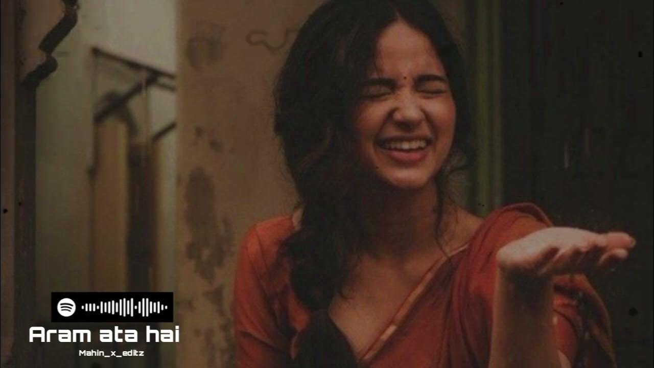 aaram aata hai deedar se tere 🤍💙( ek lamha ) ||slowed and reverb || @Mohammad_shahin_ @mahin_x ...