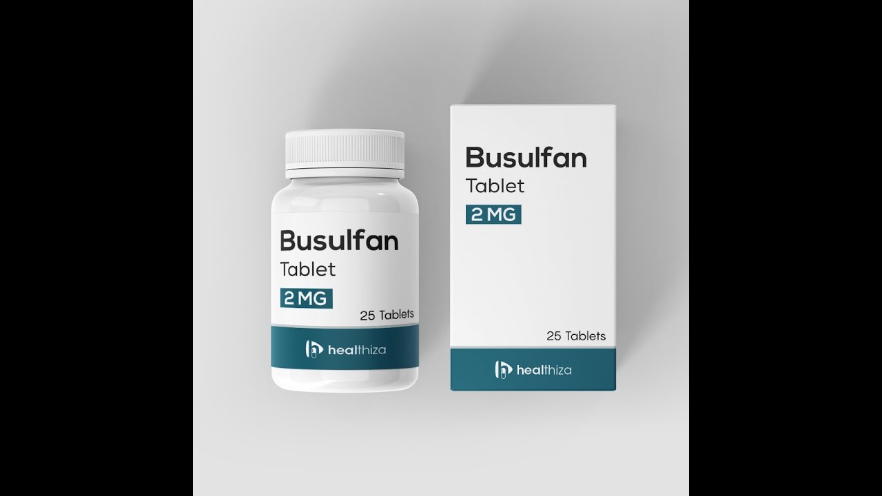 Pharmacology of Busulfan (Myleran, Busulphan) ; Pharmacokinetics ...
