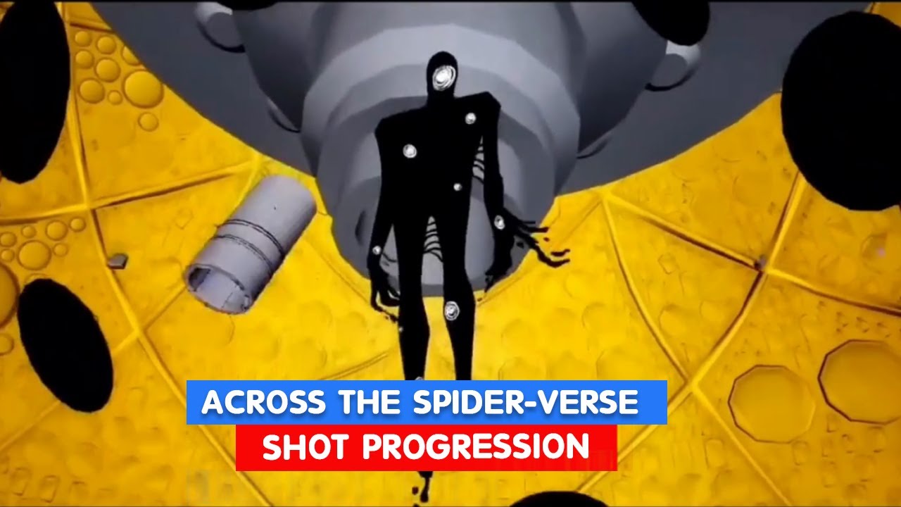 Across The Spider-Verse | Spot Shot Progression| Animation Breakdowns ...