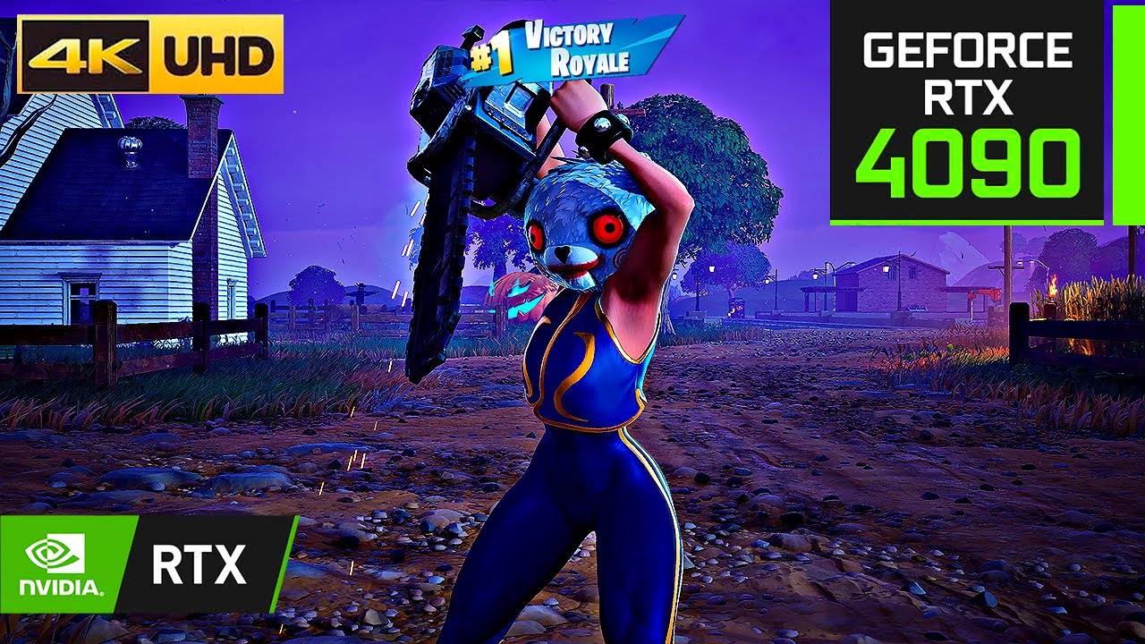 Fortnitemares Update Gameplay | RTX 4090 4K Max Graphics + Ray Tracing ...