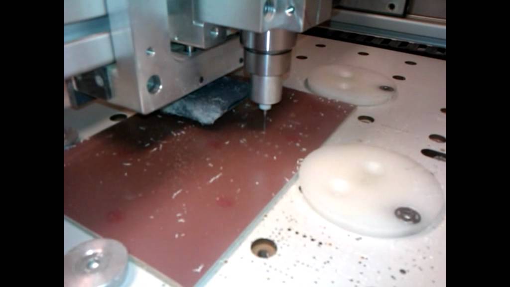 Bungard PCB drill machine - YouTube