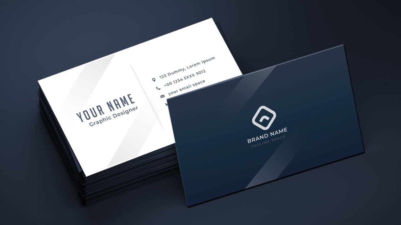 Business Card Design In Adobe Illustrator YouTube Business Card Design In Adobe Illustrator YouTube