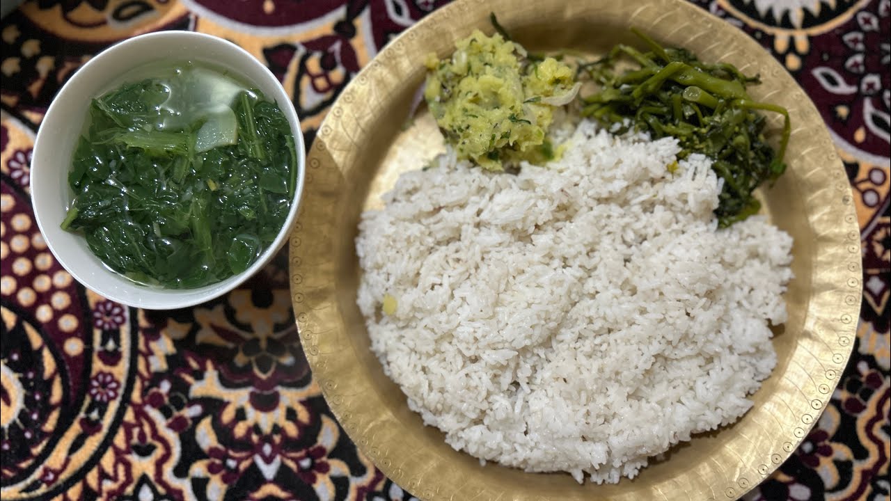 Lai Patta (mustard green prepared tai khampti style) #taikhampticuisine ...