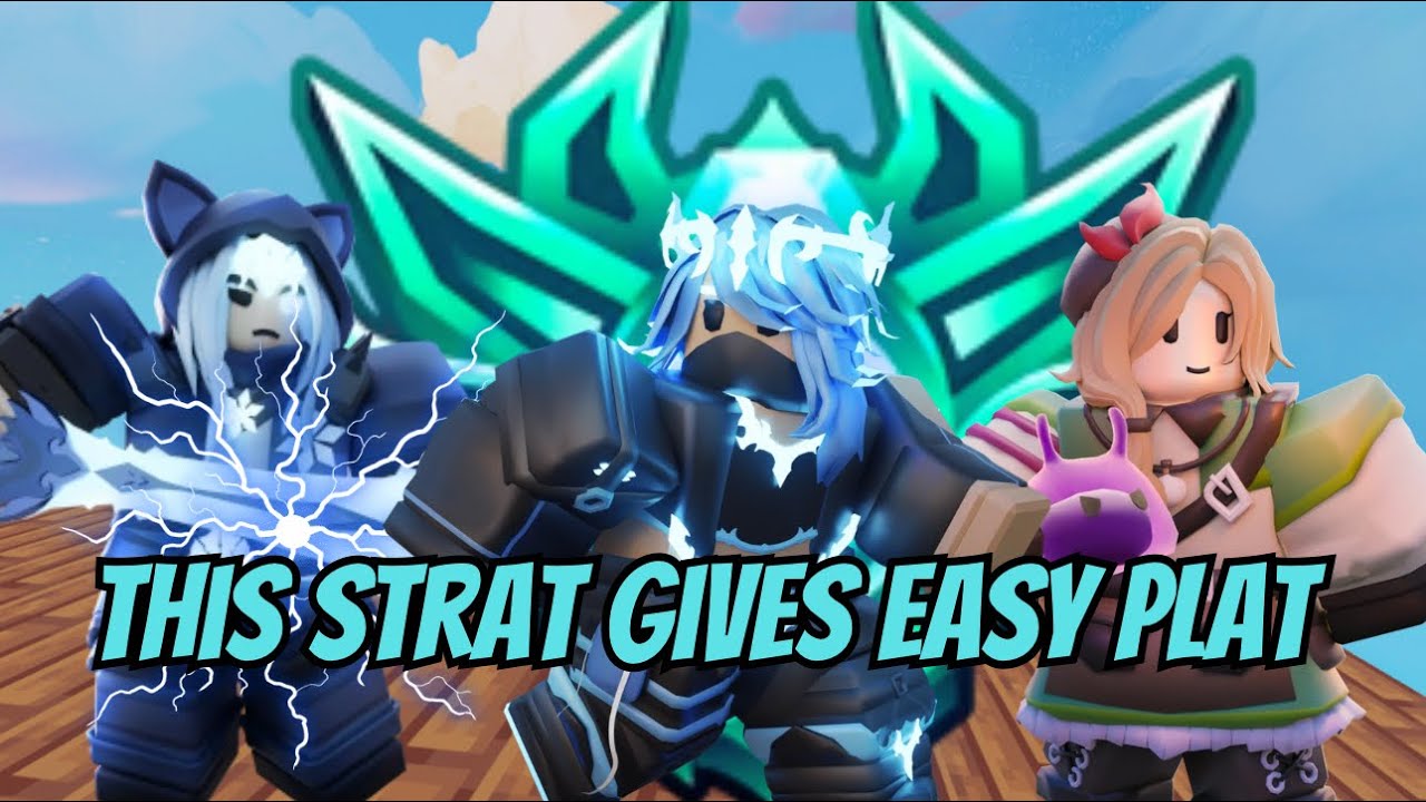 HOW TO GET PLAT EASY TRIO Q (Roblox Bedwars) - YouTube