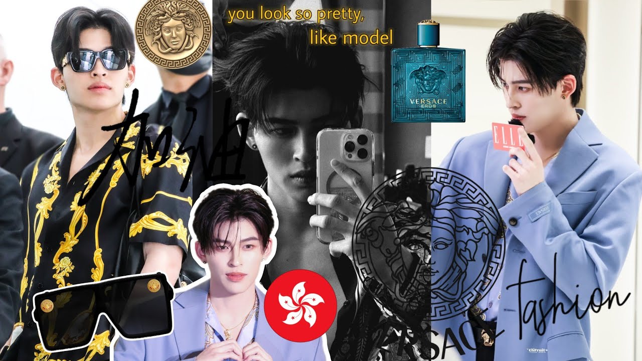 Pond Naravit with Versace in Hongkong ️‍🔥 | Right After Spying Phuwin 🤣 ...